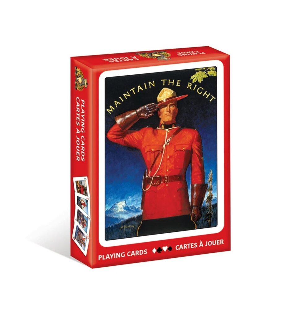 Playing Cards RCMP – Royal Canadian Mounted Police – Papa's CBD Shop
